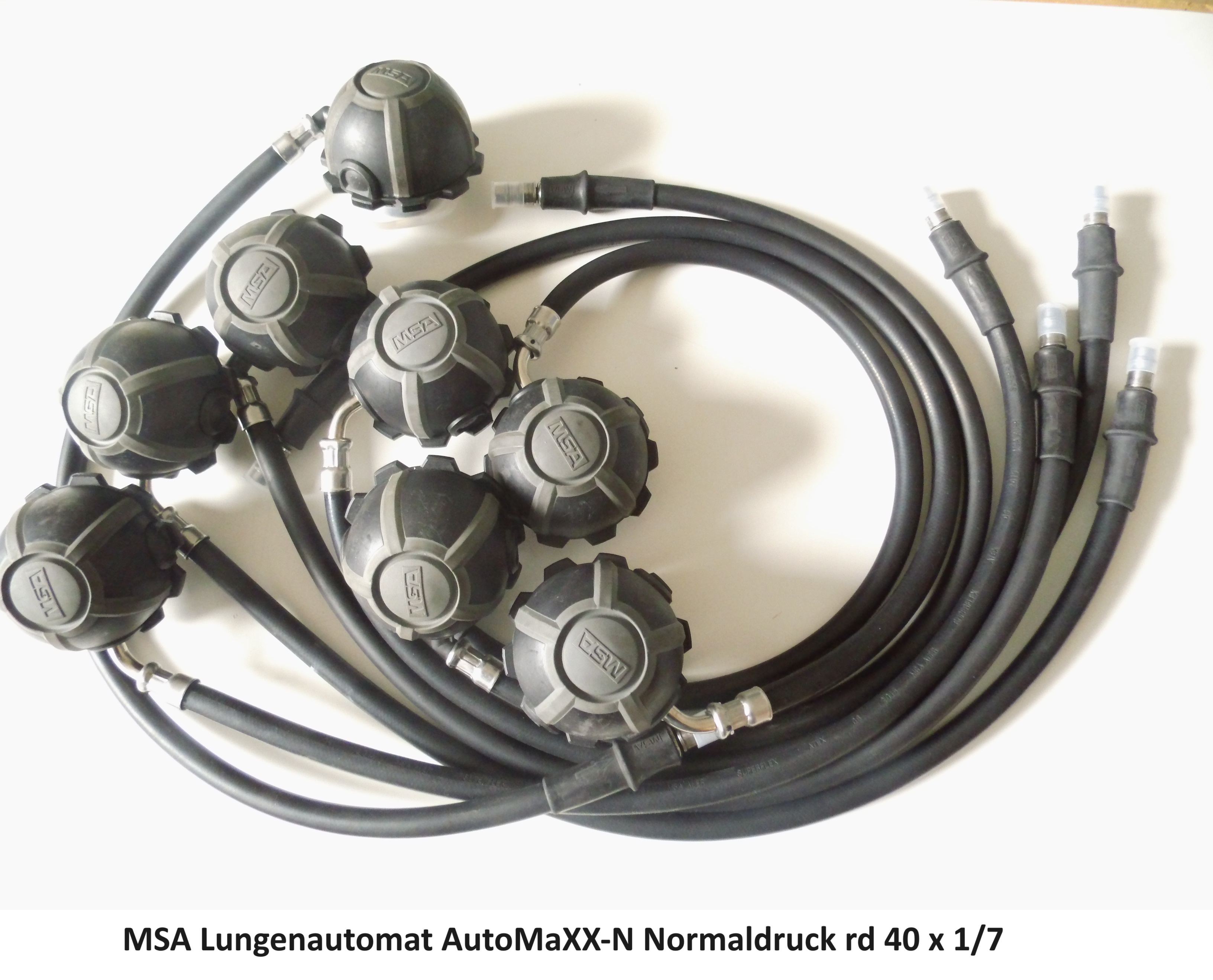 MSA Lungenautomat AutoMaXX-N Normaldruck rd 40 x 1/7 gebraucht