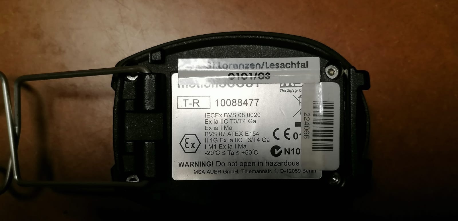 MSA AUER TOTMANNWARNER motionSCOUT K-T-R gebraucht