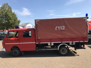 GW-Logistik VW LT 55 D mit Doppelkabine Ladebordwand